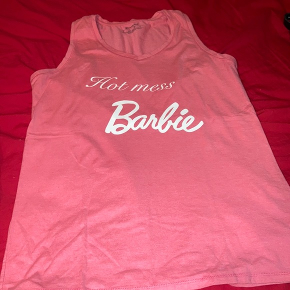Champion | Tops | Champion V Neck Hot Mess Barbie | Poshmark